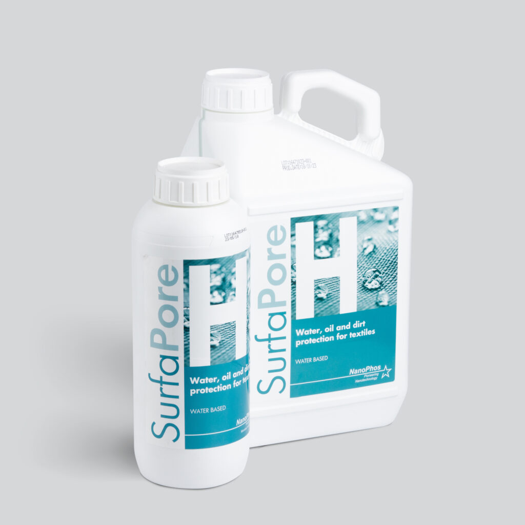 SURFAPORE H 5Lt : Protettivo per tessuti e superfici in pelle| Nanocubo